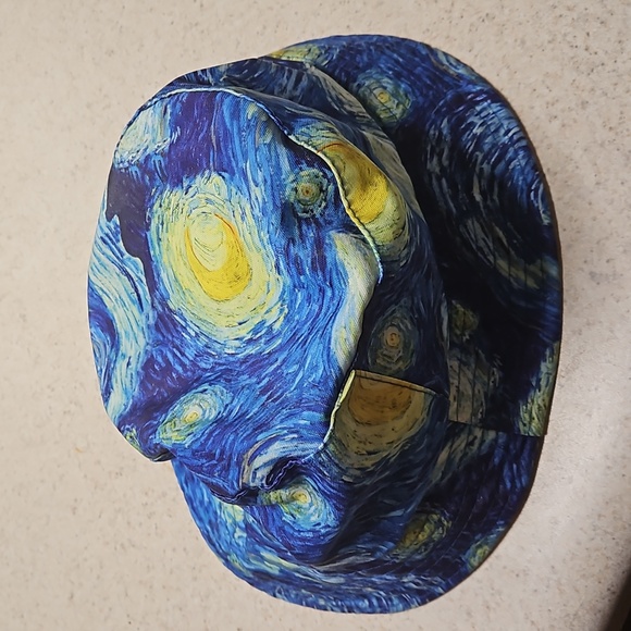 Accessories | Van Gogh Starry Night Bucket Hat | Poshmark